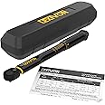 LEXIVON Inch Pound Torque Wrench 1/4-Inch Drive | 20~200 in-lb/2.26~22. ...