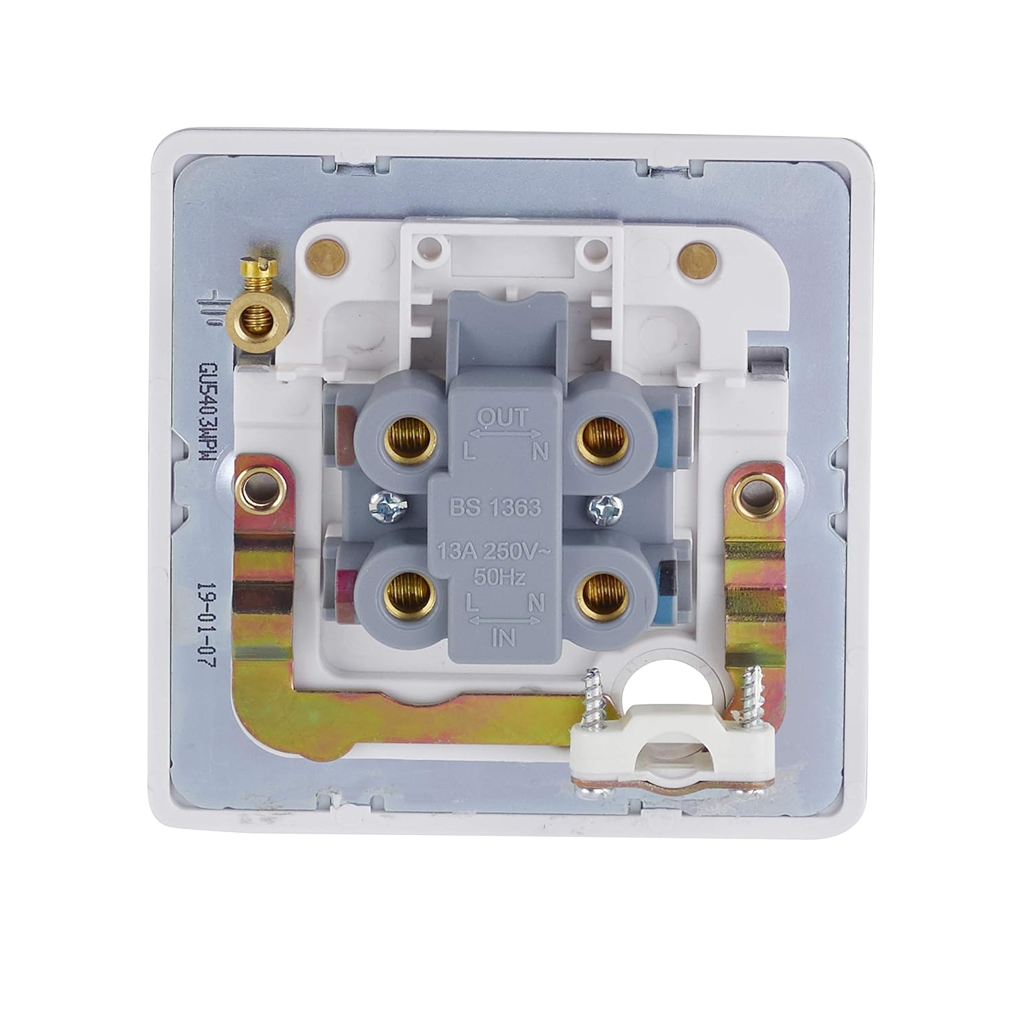 Schneider Electric Ultimate Screwless Flat Plate – Unswitched Fused ...