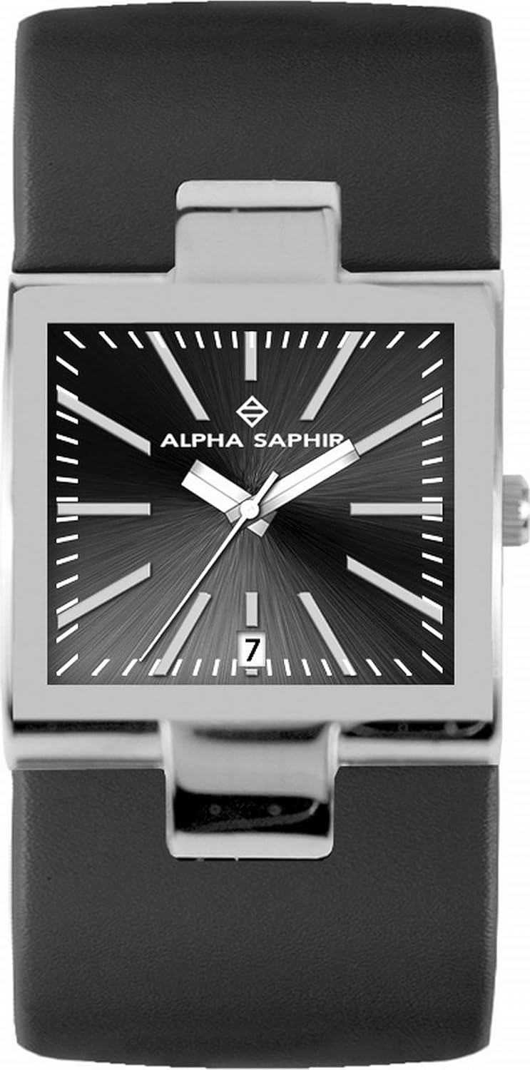 Alpha Saphir Damenuhr 298A: Amazon.de: Uhren