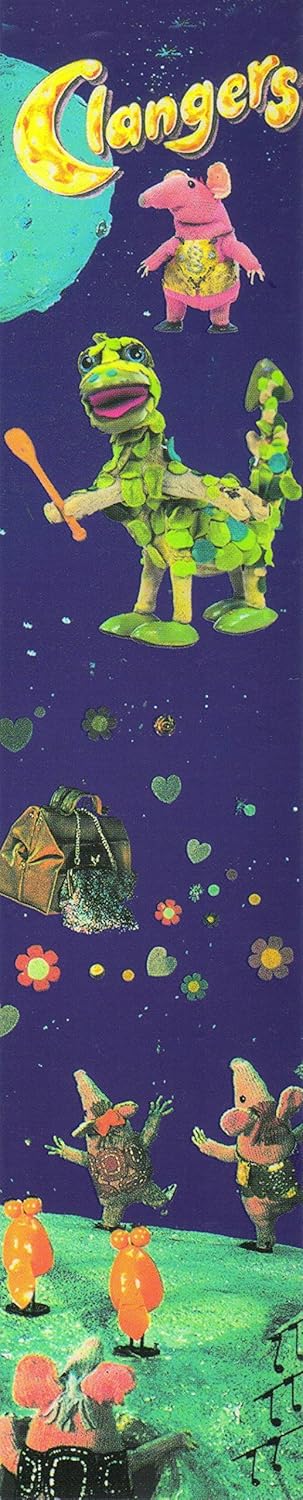 Clangers Bookmark featuring the Soup Dragon - Official Licensed ...