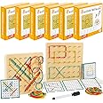 Amazon.com: Jenaai 6 Set Wooden Geoboard with Rubber Bands Graphical ...