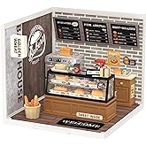 Amazon.com: Rolife DIY Miniature Plastic House Building Set Toys ...