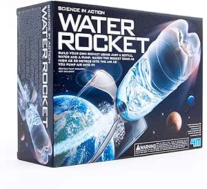 Amazon.com: 4M Toysmith, Water Rocket Kit, DIY Science Space Stem Toys ...
