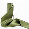 Amazon.com: HUIHUANG Moss Green Ribbon 4 inch Wide Double Face Satin ...