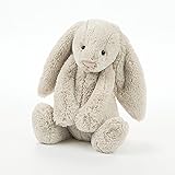 Amazon.com: Jellycat Bashful Beige Bunny Stuffed Animal, Large, 15 inches : Toys & Games