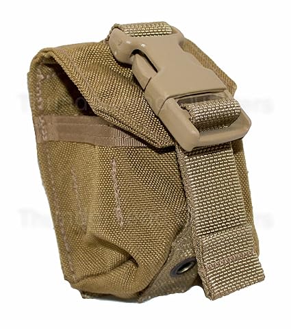 Did you cut the grenade pouches off your issues ALICE mag carriers ...