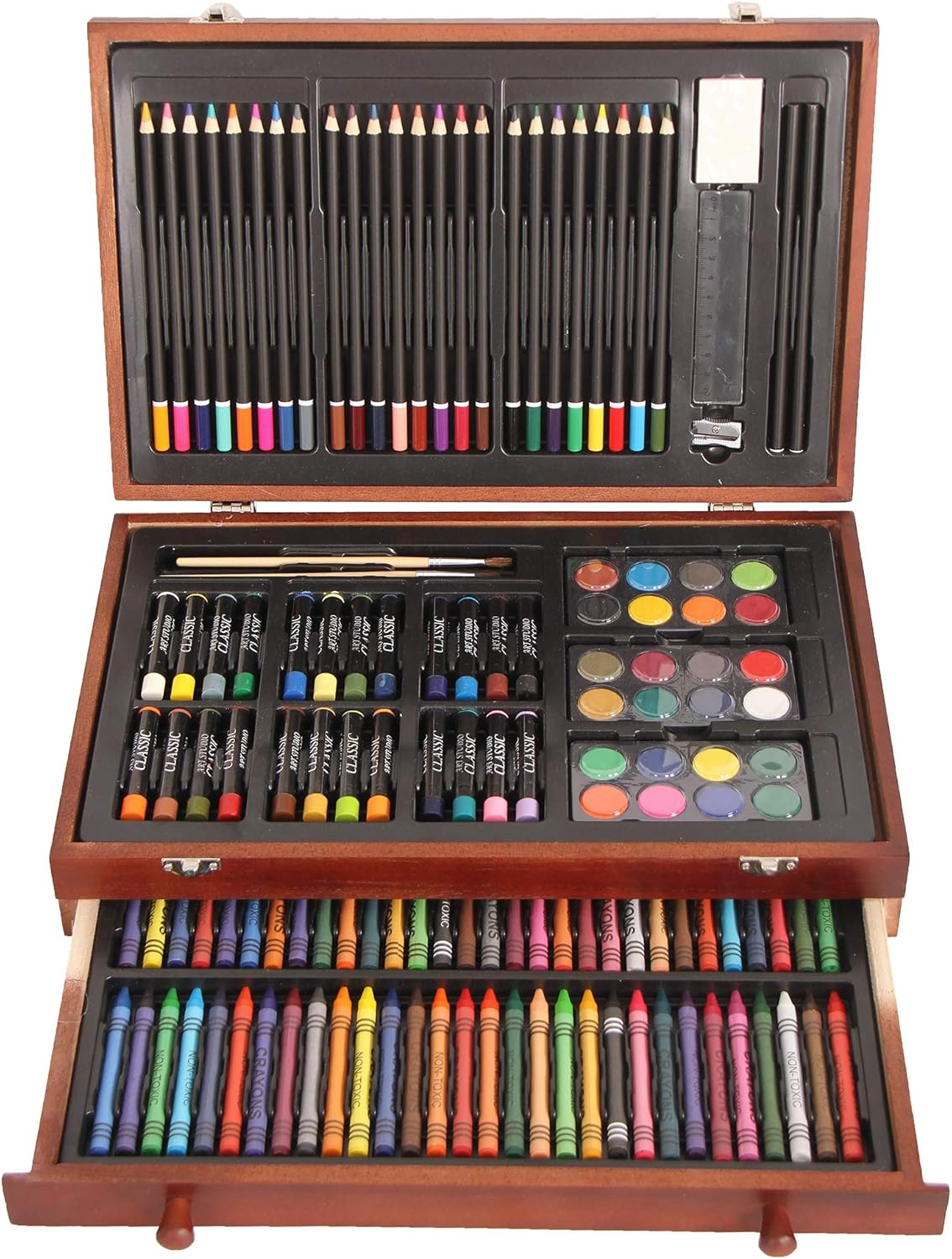 Artistik Deluxe Art Set – (141 Piece) Professional Painting, Sketching ...