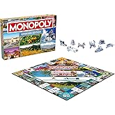 Amazon.com: Monopoly Board Game Fresno CA Edition : 2-6 Players Family ...