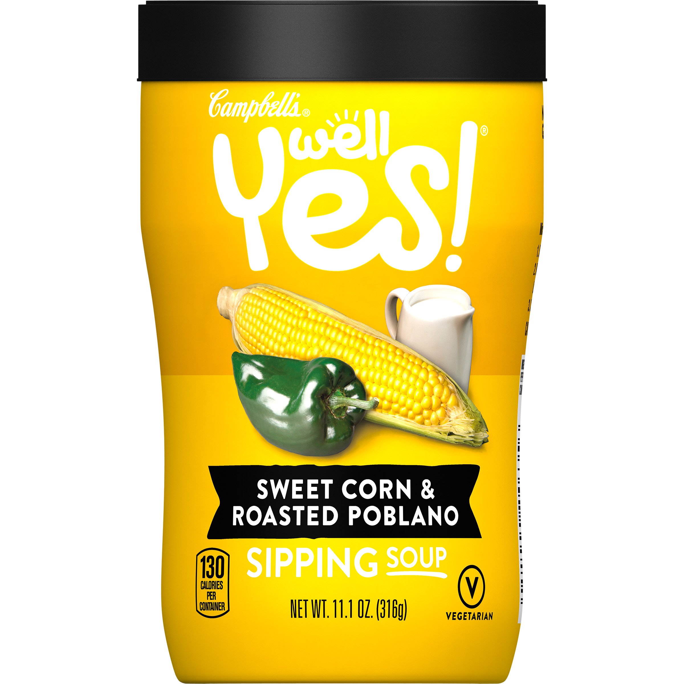 Amazon.com : Campbell's Well Yes! Sipping Soup, Harvest Carrot & Ginger ...
