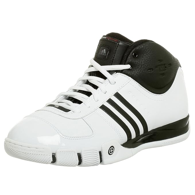 Buy Adidas Men's Ts Lightspeed Basketball Shoe, White/Black/Silver, 9 M ...