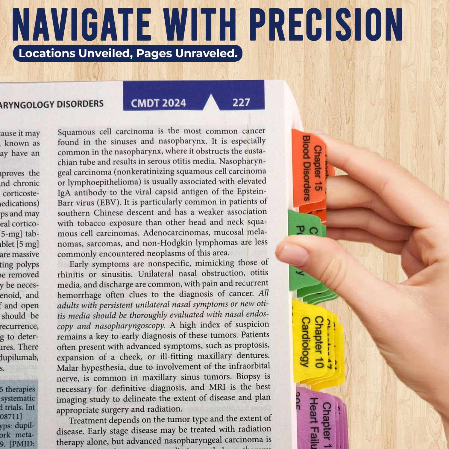 Mua Book Tabs for Current Medical Diagnosis & Treatment 2024. Laminated ...