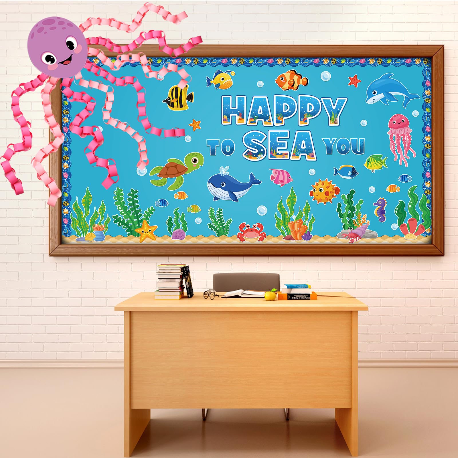 Mua Pajean 78 Pcs Ocean Bulletin Board Under The Sea Classroom Decor ...