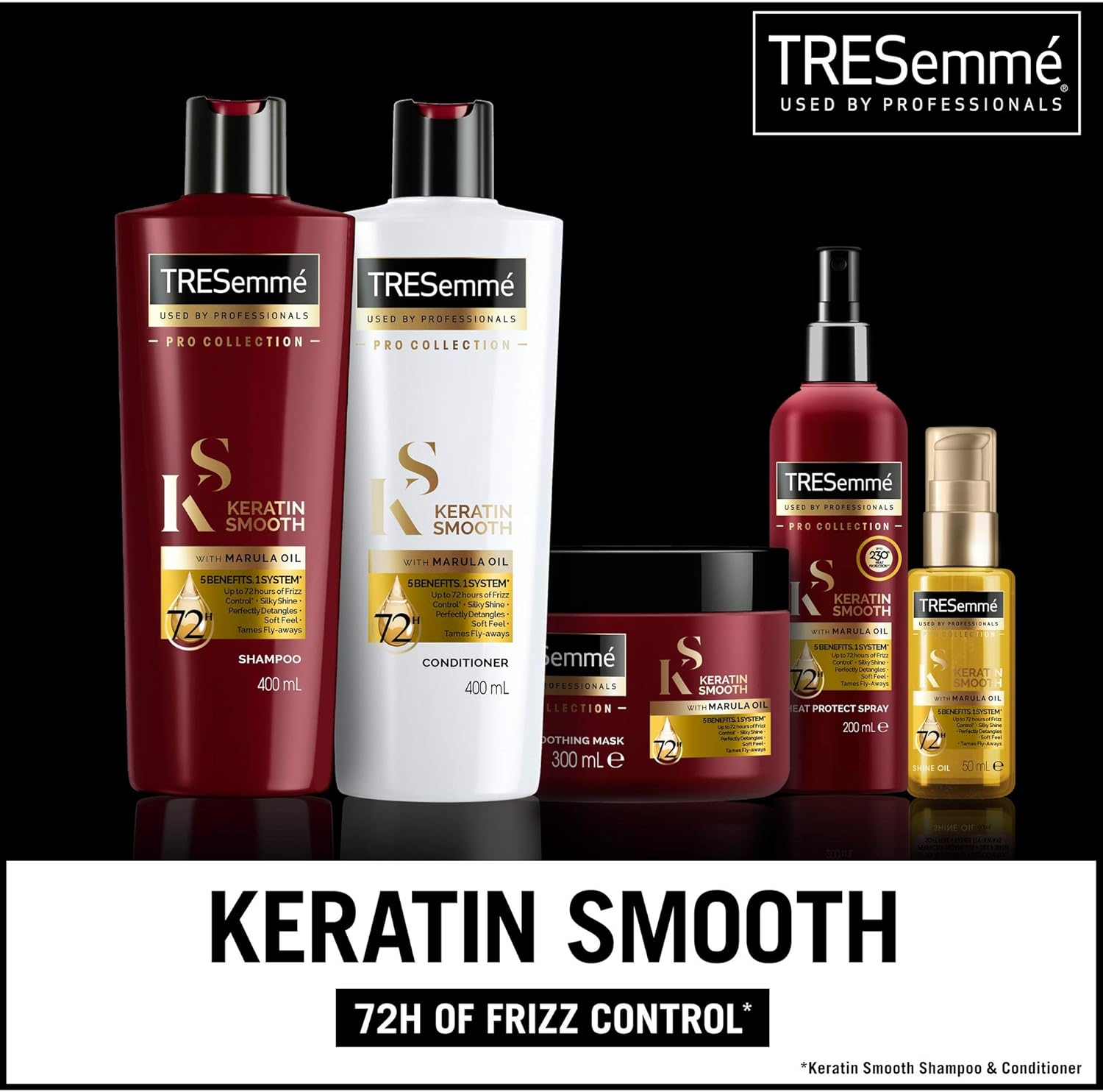 Tresemme Pro Collection Keratin Smooth Conditioner 400ml – BigaMart