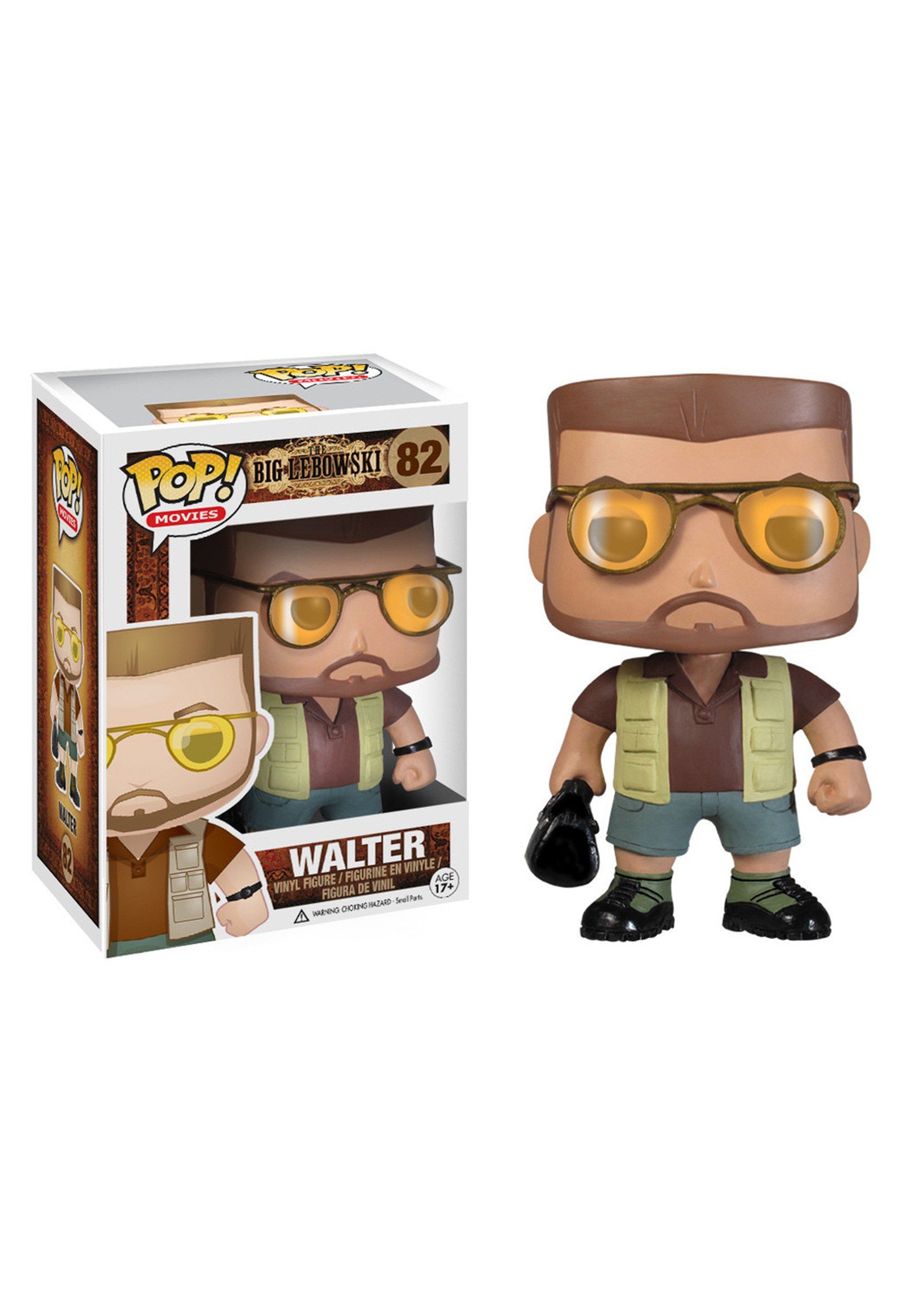 Funko POP Movies The Big Lebowski Walter Vinyl Figure for sale | North ...