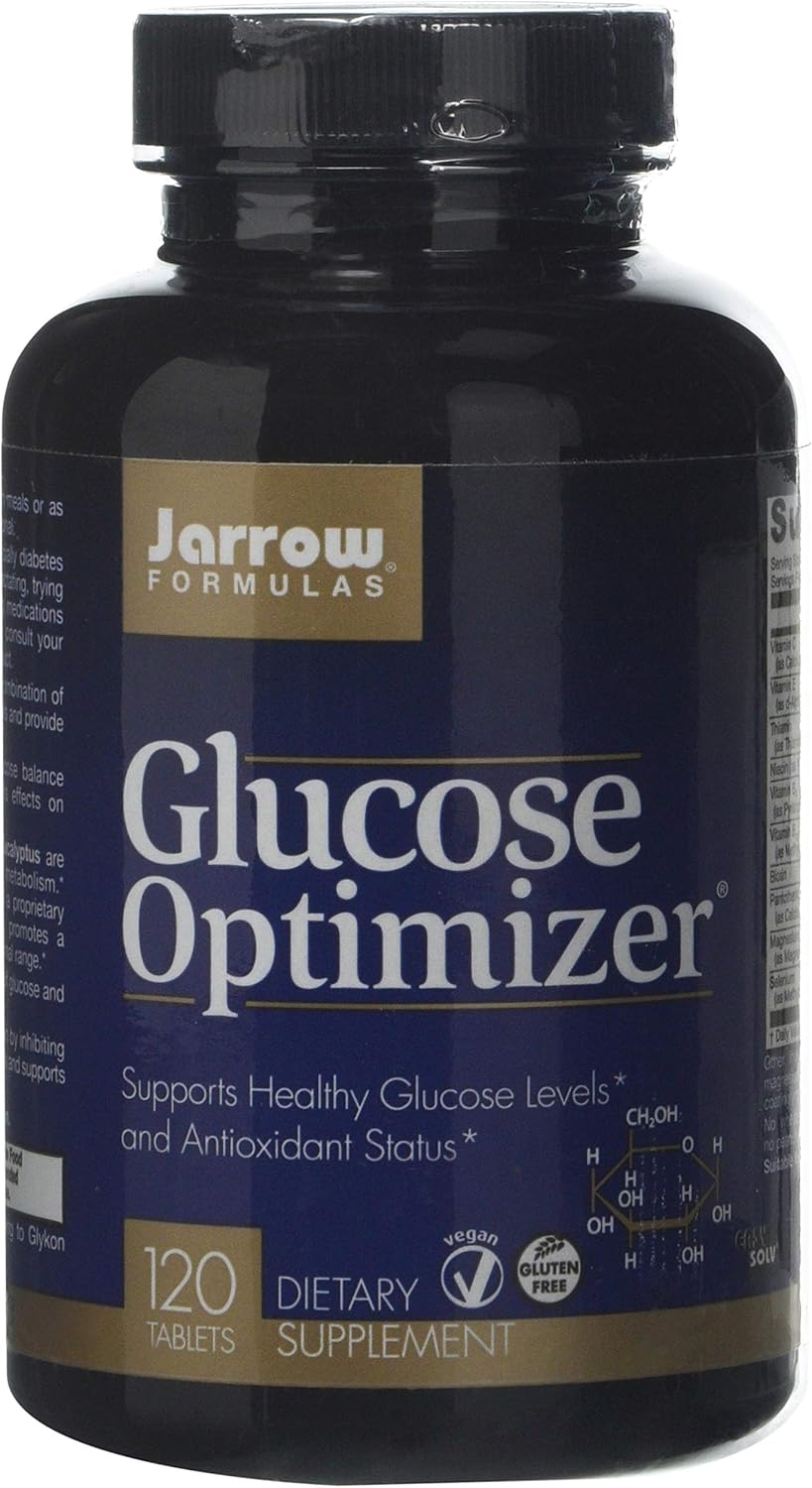 Jarrow Formulas Glucose Optimizer Multivitamin Tablets, 120-Count ...