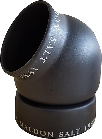 Amazon.com: Maldon 2 Piece Salt Pig/Cellar, Small, Black: Kitchen & Dining