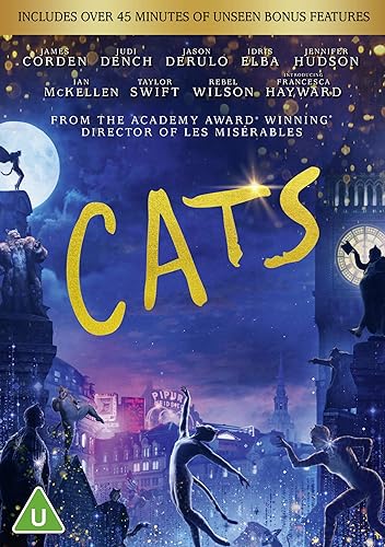 Cats (DVD) [2019]: Amazon.co.uk: DVD & Blu-ray