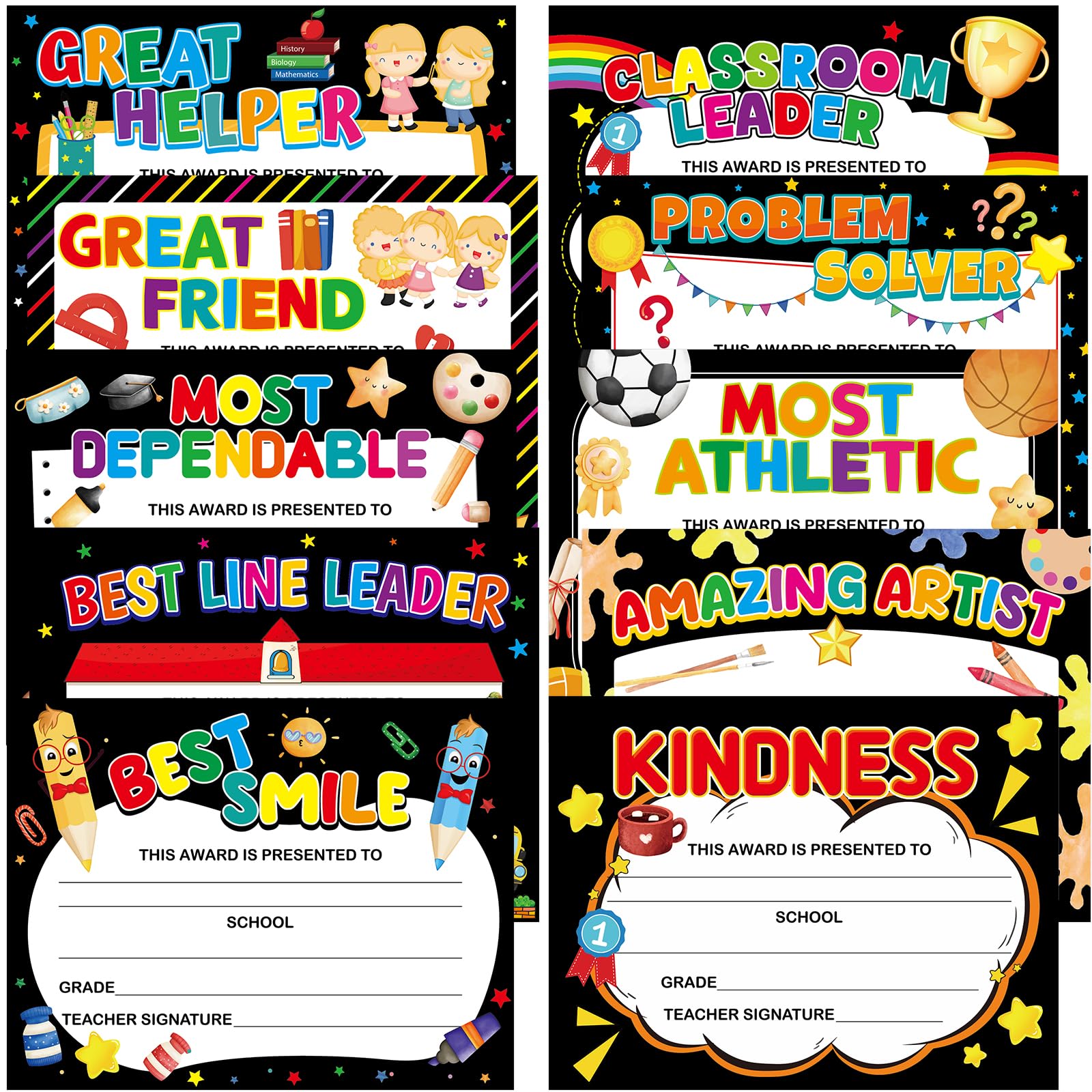 Student of Award Certificate Graduation Certificates for Kids End of ...