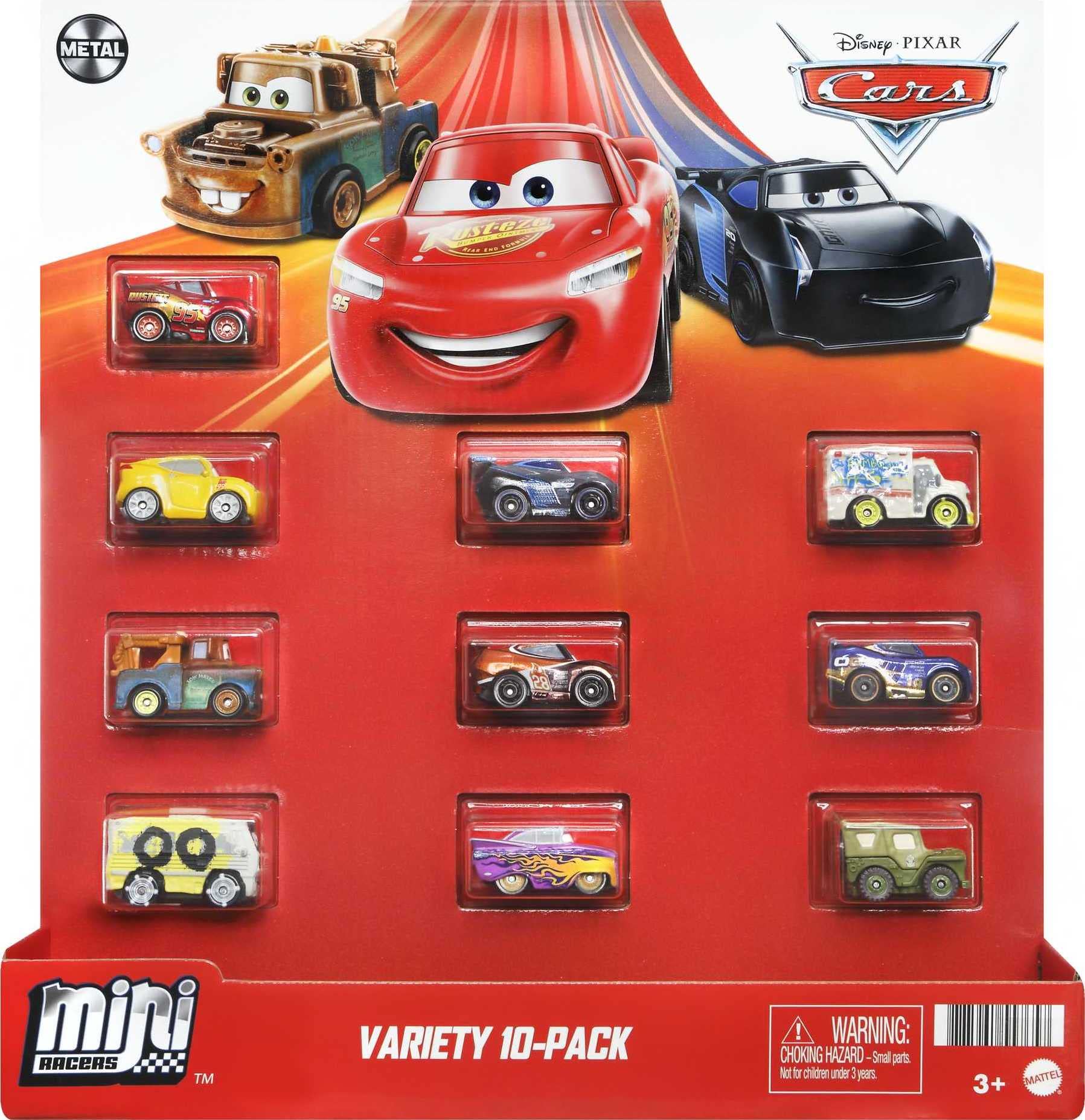 Mua Cars Mattel Mini Racers Diecast Mini Car Variety 10 Pack / MATTEL ...