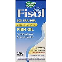 Amazon.com: Fisol Fish Oil 100mg DHA / 150mg EPA (180 Softgels ...