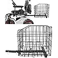 Amazon.com : ECOTRIC Rear Folding Basket Compatible with Most Pride ...