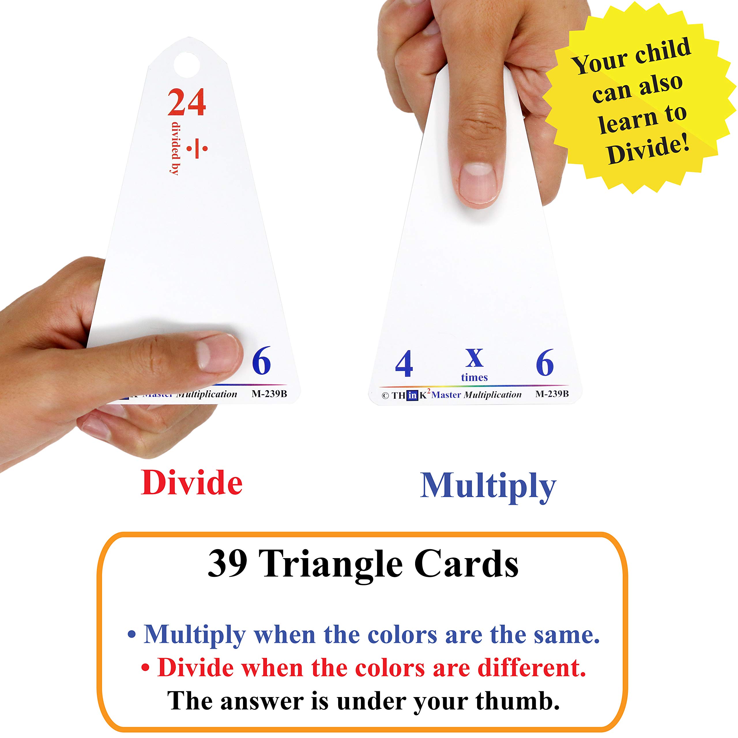 Mua Think2Master Premium Laminated Multiplication Division Addition ...