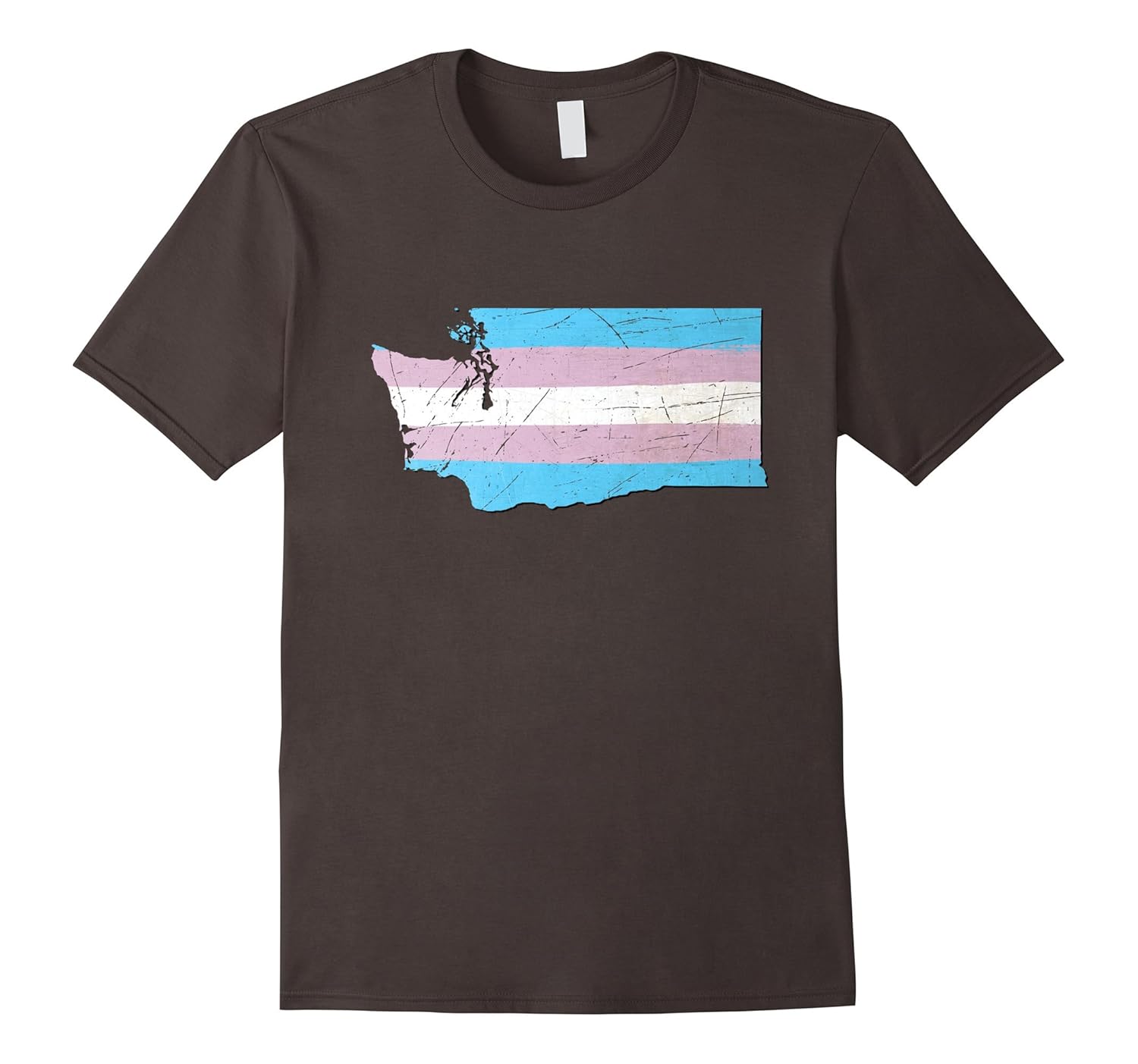 Washington Transgender Pride Flag T-Shirt-TH – TEEHELEN