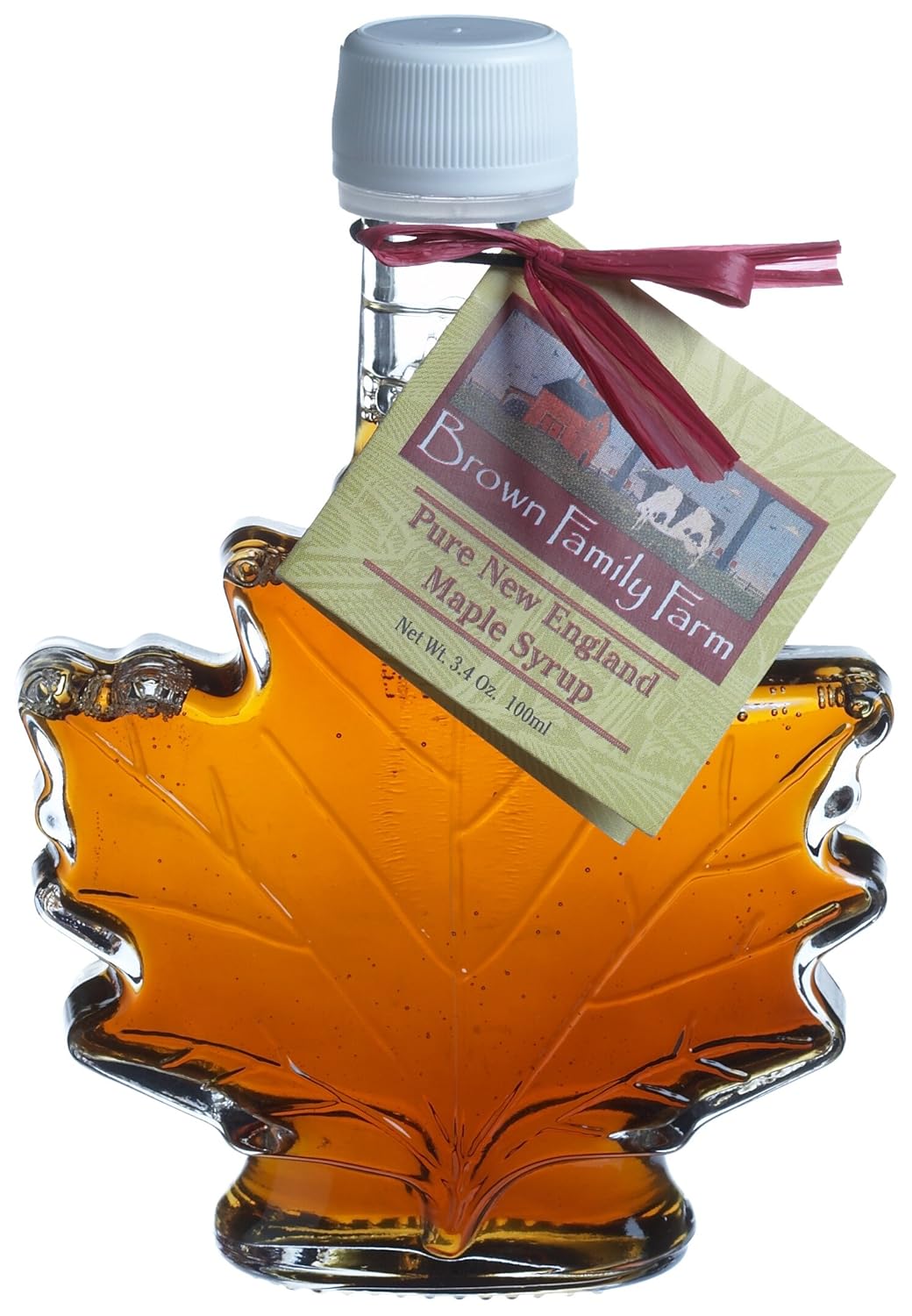 Amazon.com : Brown Family Farm Pure New England Maple Syrup, 3.4-Ounce ...