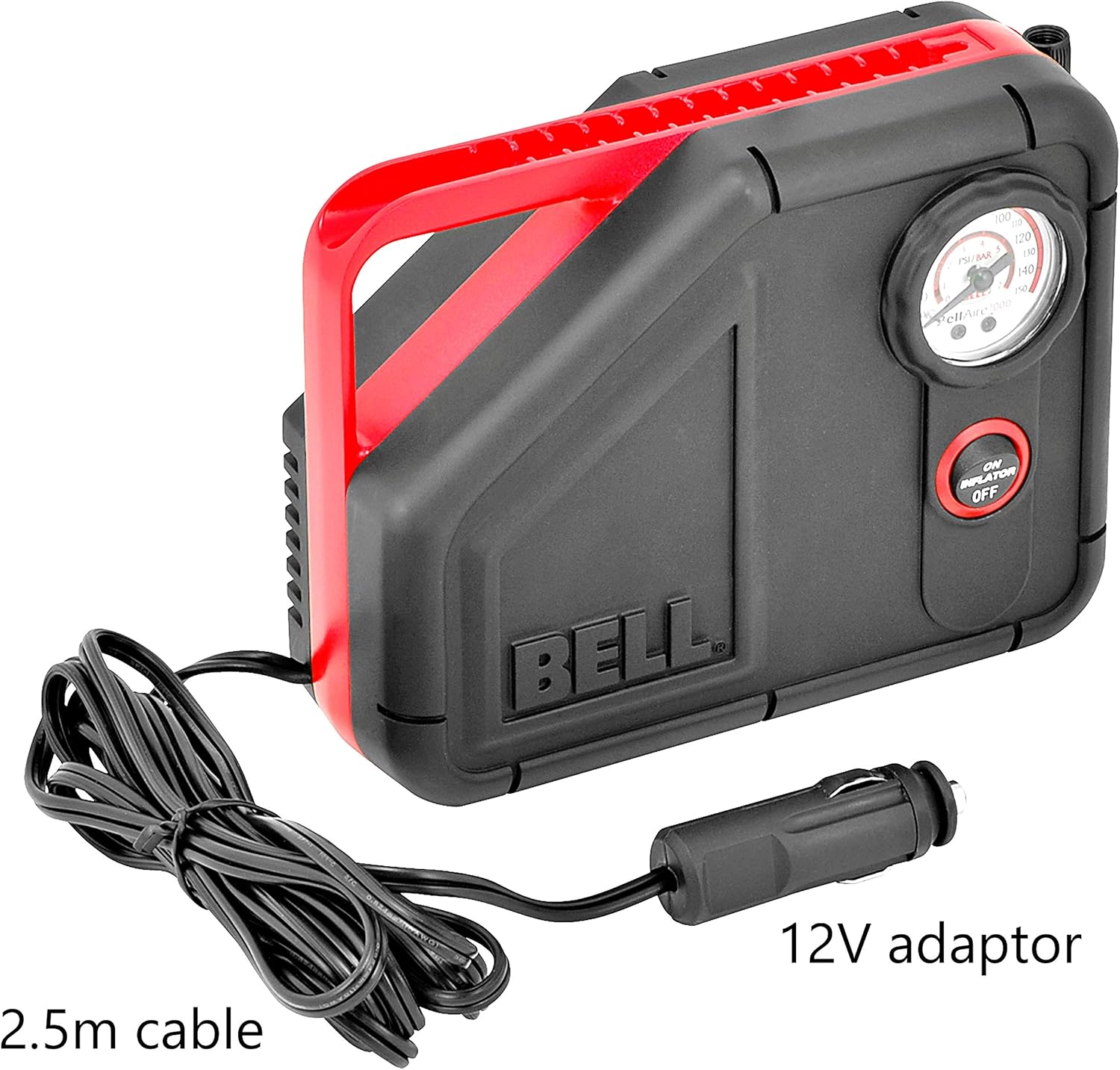 Bell Aire SS5094 Tyre Inflator with Programmable Pressure Gauge with ...