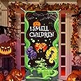 Amazon.com: Halloween Door Decorations Halloween Witch Door Cover I ...