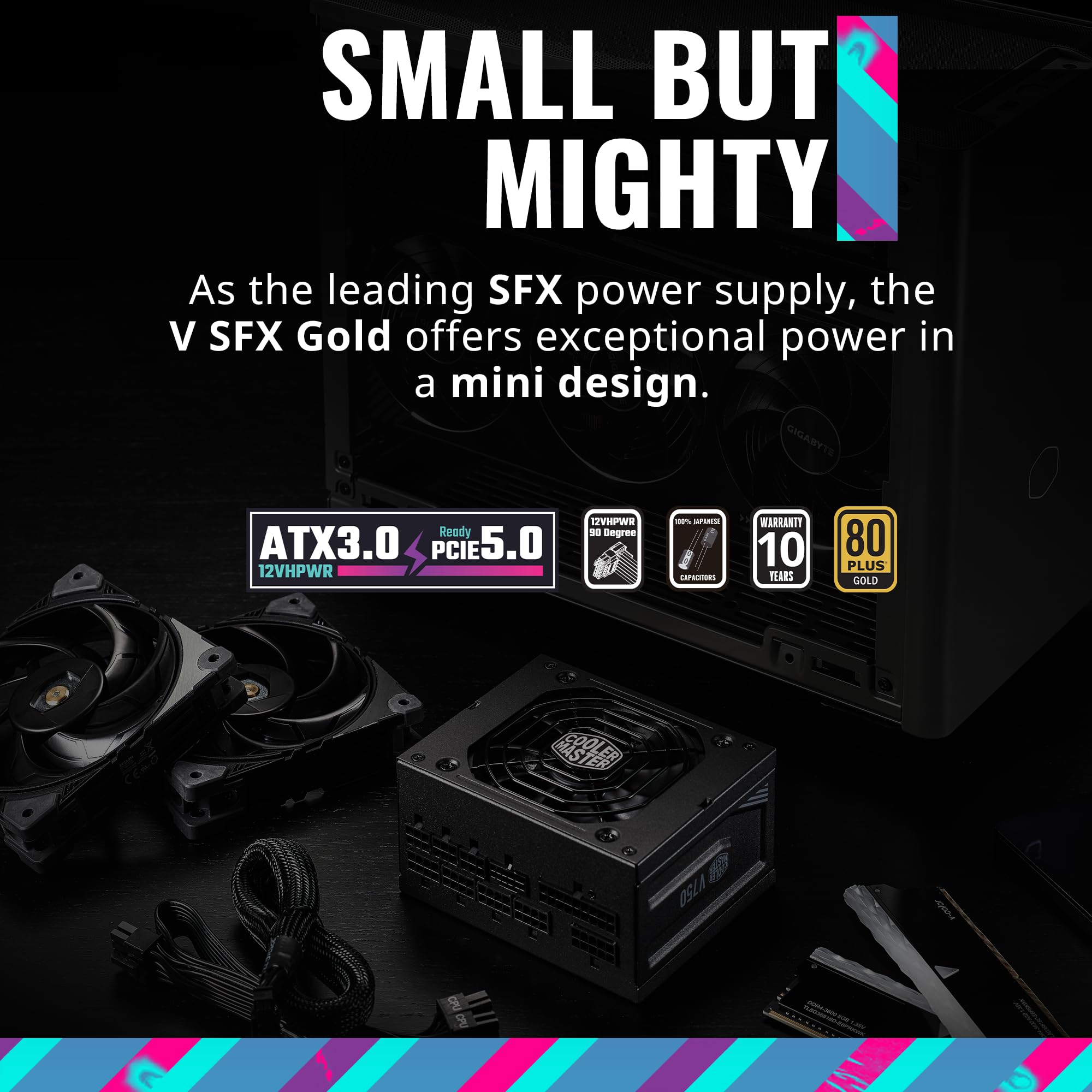 Mua Cooler Master V850 SFX Gold ATX3.0 Full Modular Power Supply, 850W ...