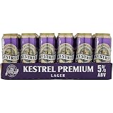 Kestrel Super Premium Lager, 24 x 500 ml, Case of 24: Amazon.co.uk: Grocery
