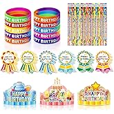 Amazon.com: Teling 264 Pcs Happy Birthday Kit for Kids Classroom ...
