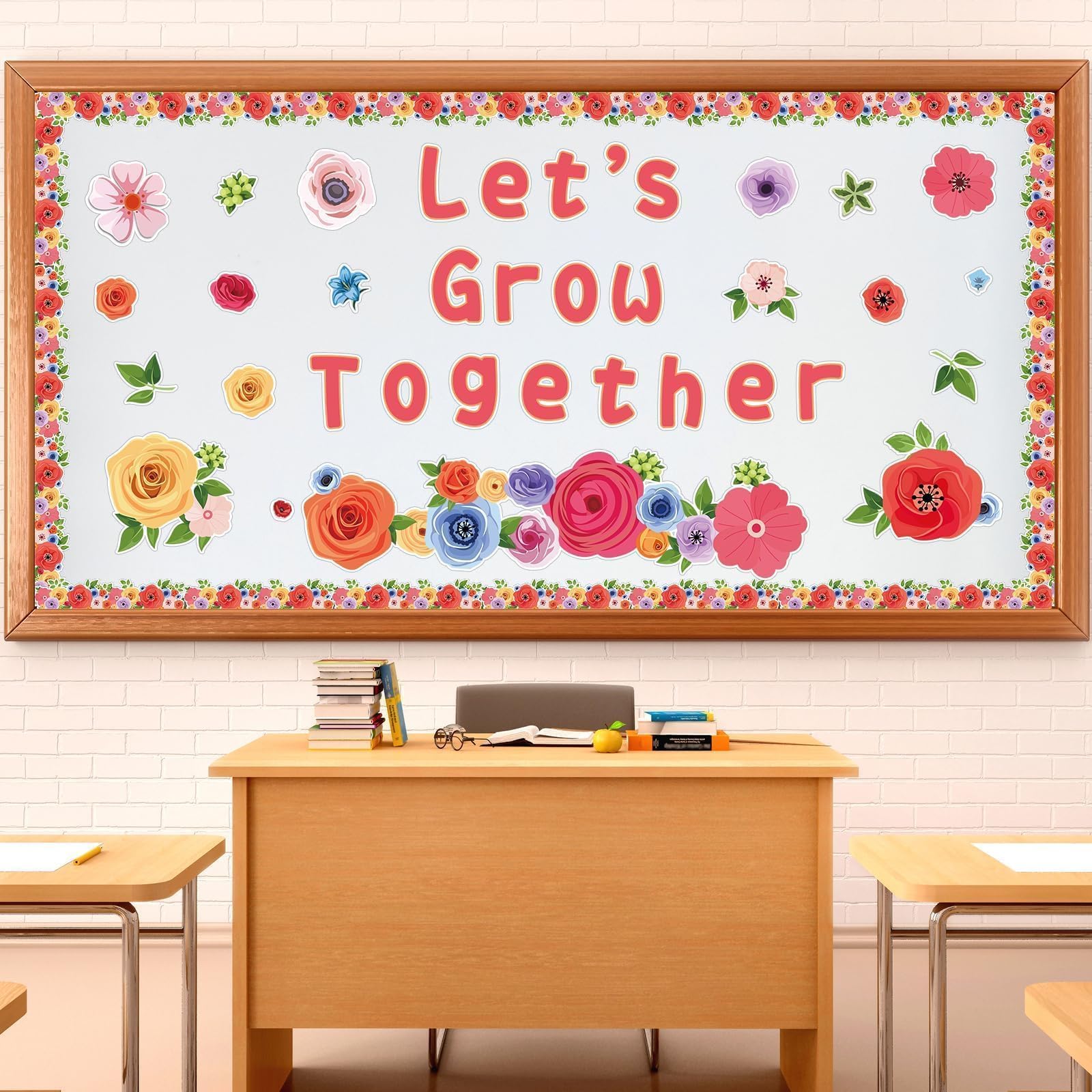 Wildflowers Bulletin Board Set Back to School Bulletin Board Classroom ...