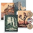 Amazon.com : Twigs Paper - Assorted Vintage National Parks Greeting ...