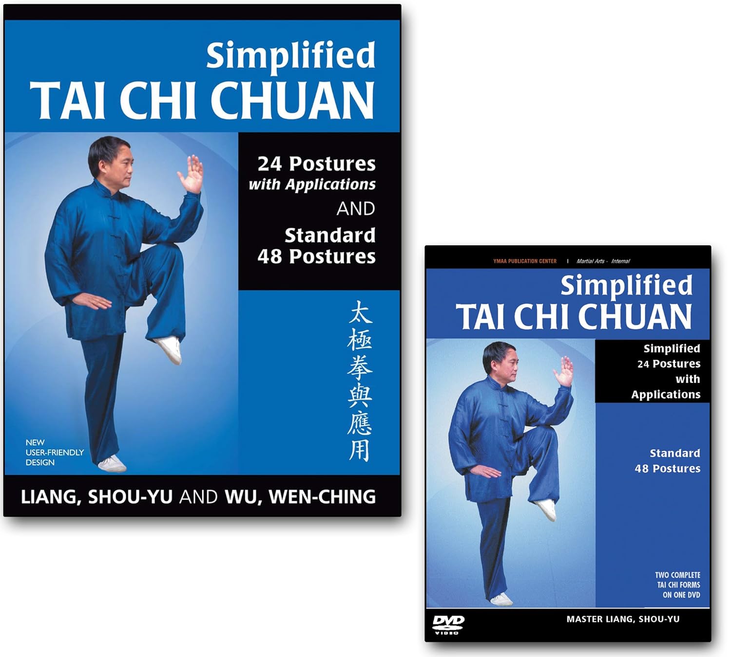 Amazon.com: Bundle: Simplified Tai Chi DVD and book for Beginners (YMAA) Tai Chi Exercise by ...