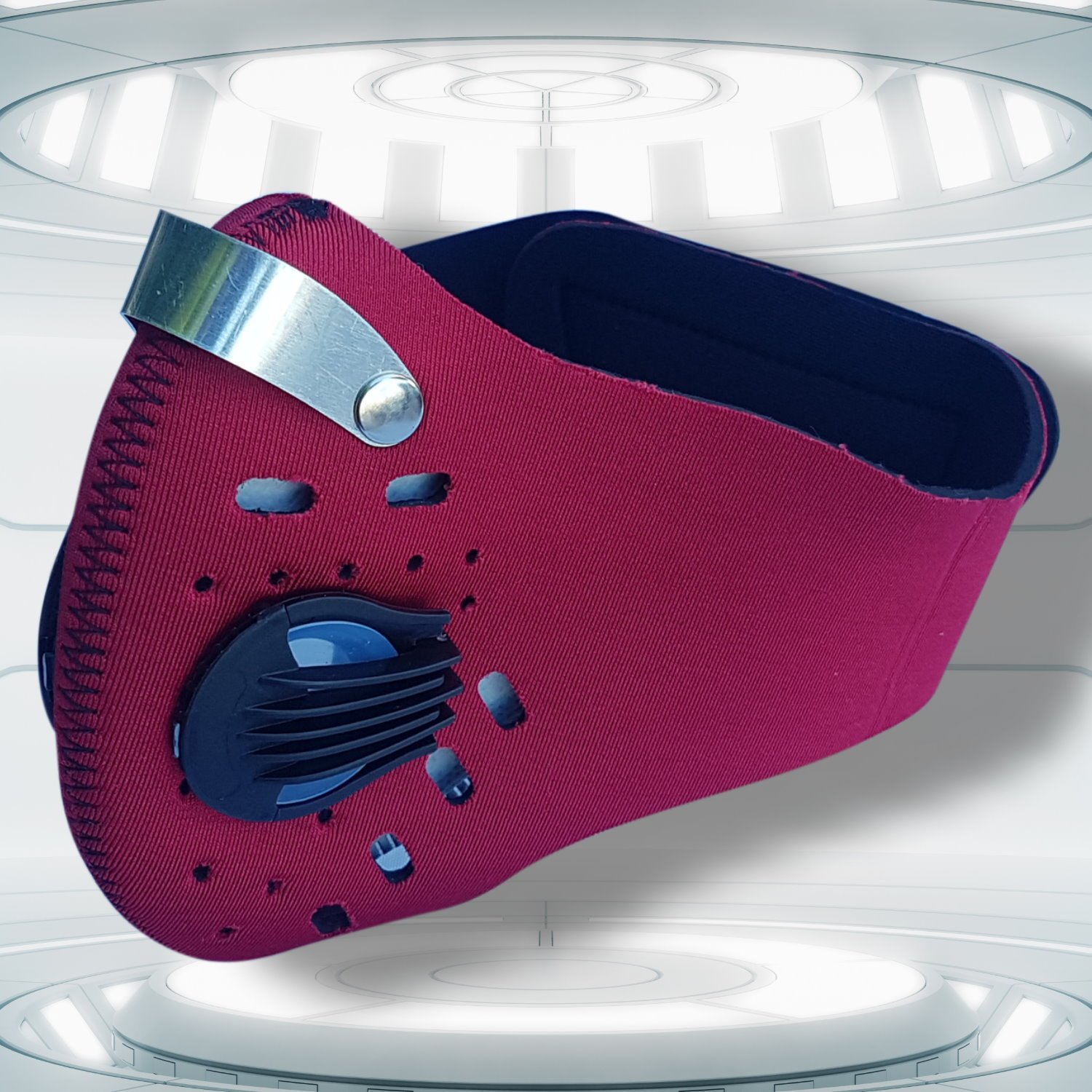 FIGHTECH Dust Mask | Mouth Mask Respirator with 4 Carbon N99 Filters ...