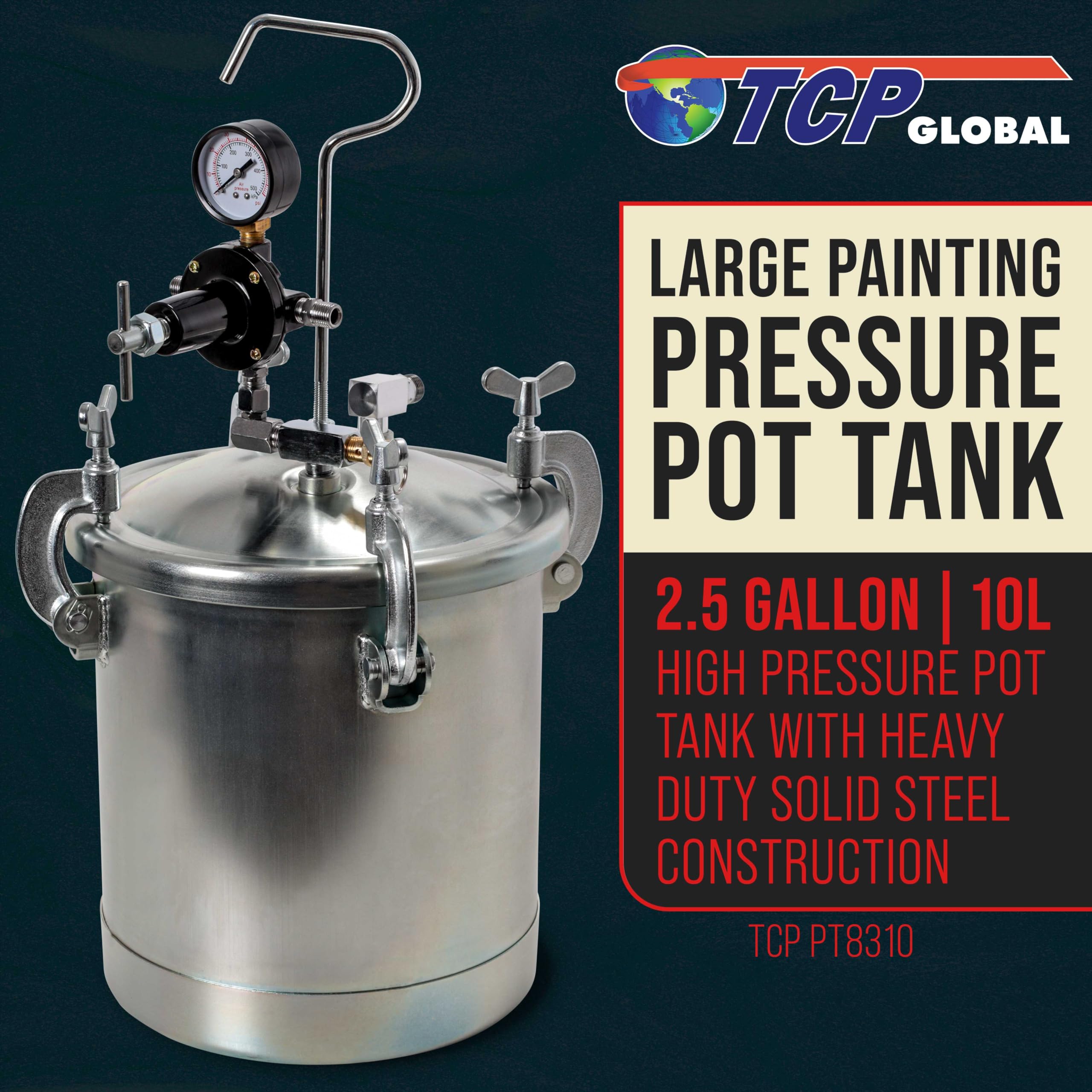 Mua TCP Global 2-1/2 Gallon - (10 liter) Pressure Pot Paint Tank with ...