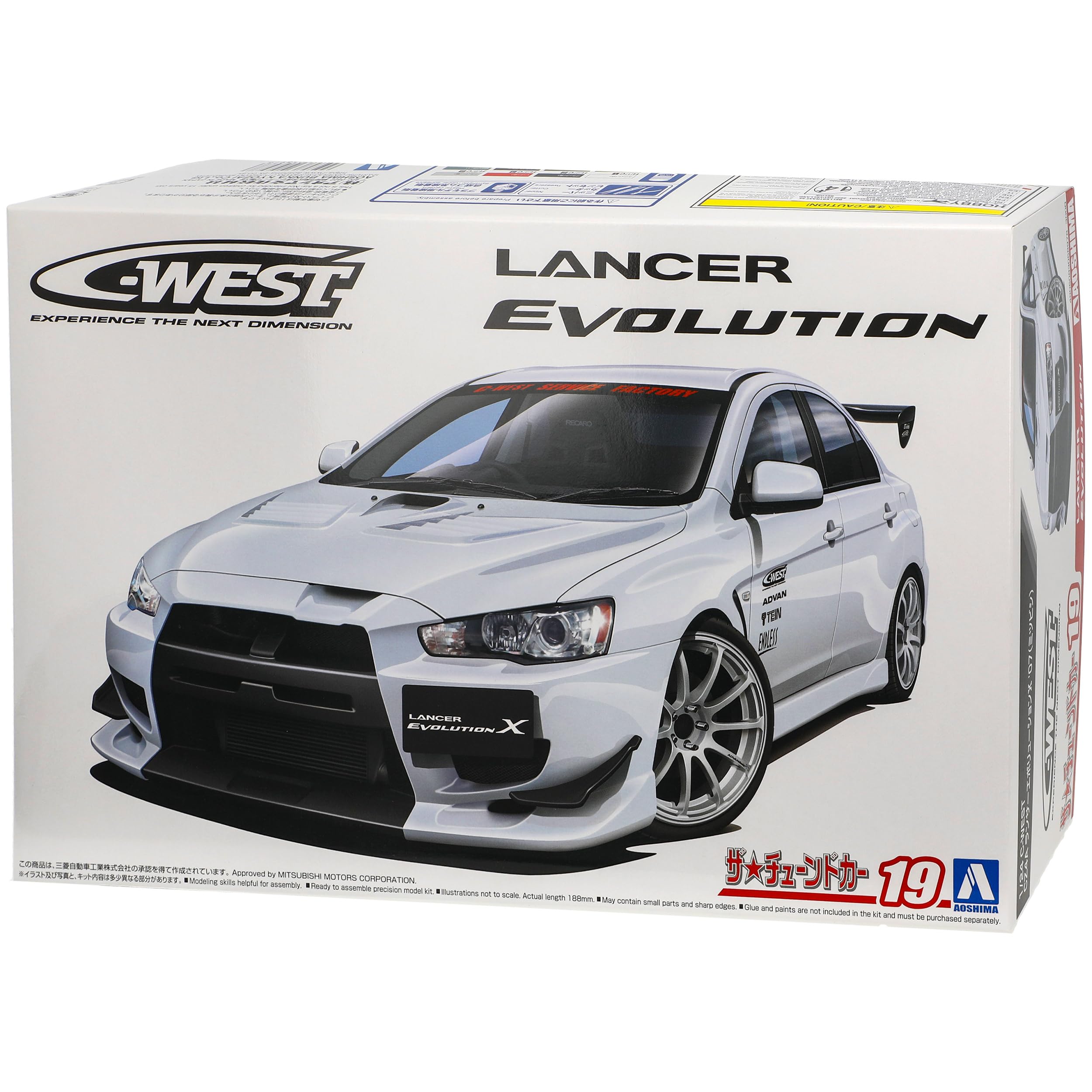 Mua alles-meine.de GmbH Mitsubishi Lancer Evolution Evo X White C-West ...