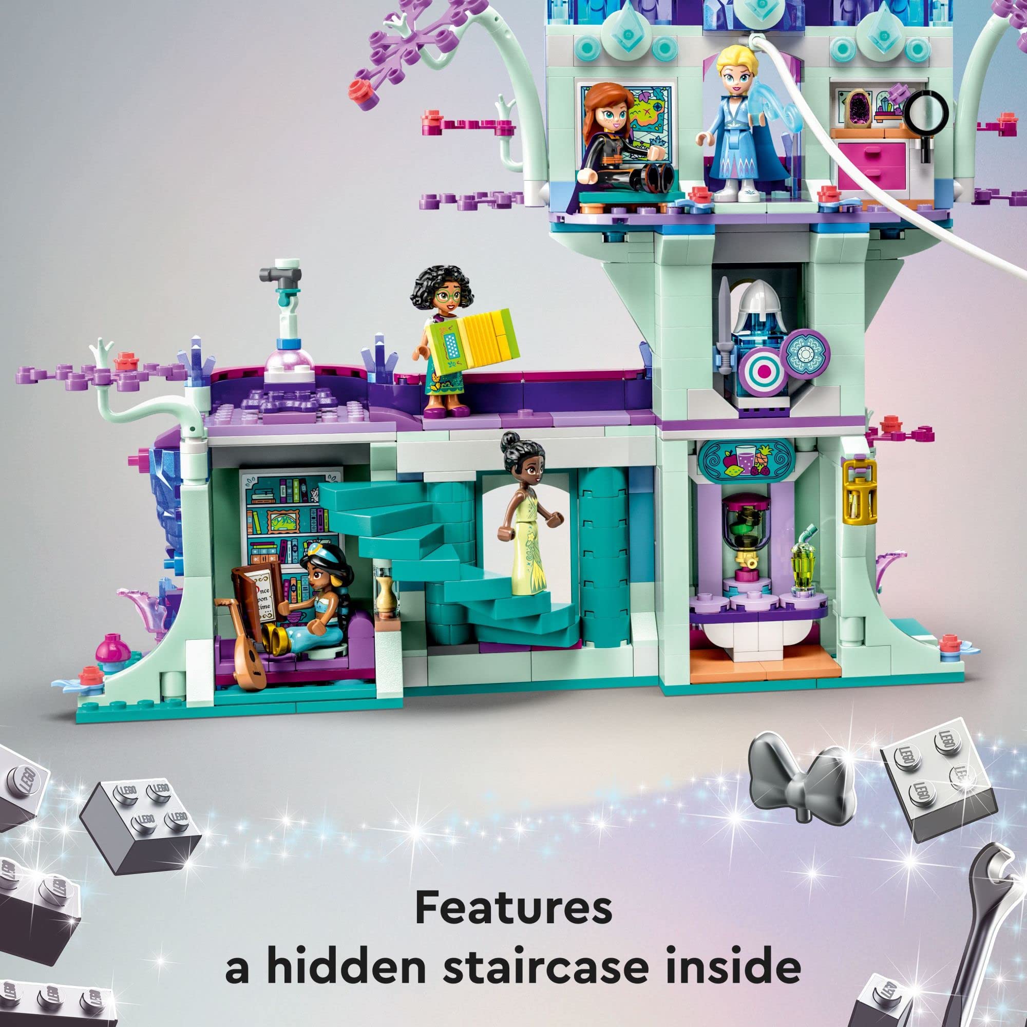 Mua Disney The Enchanted Treehouse Buildable 2-Level Tree House with 13 ...