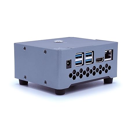 Mua KKSB Odroid N2+ Case | Grey Aluminum Odroid N2+ Enclosure with 80mm Fan | 12mm Momentary ...