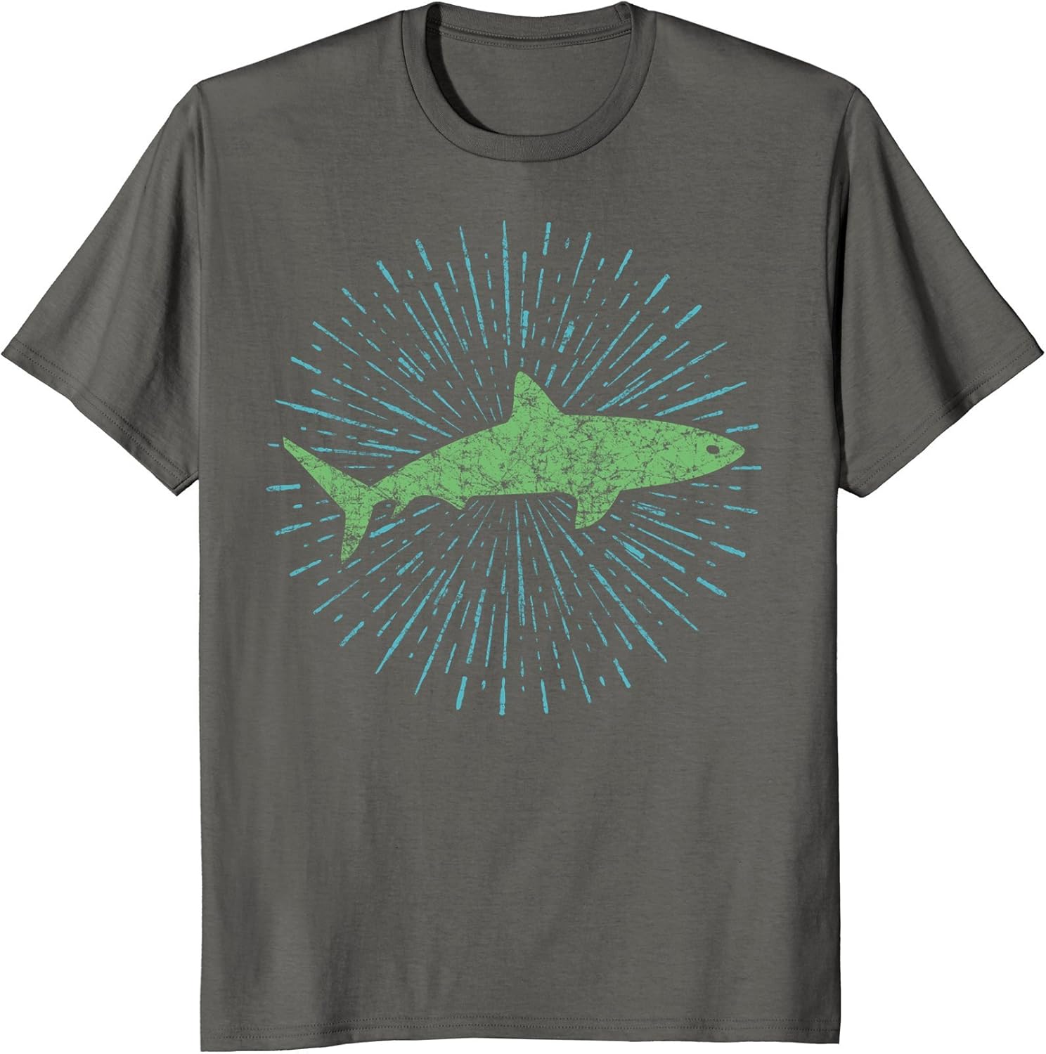 Amazon.com: Shark T-Shirt Retro Fish Sea Creature Shirt: Clothing