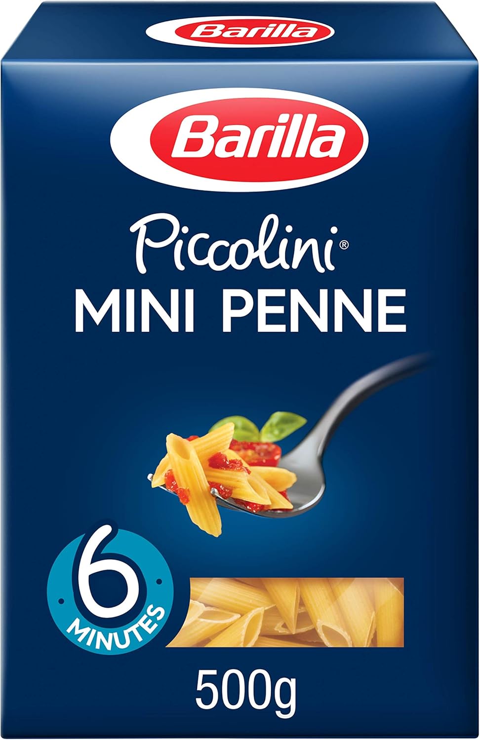 Barilla Piccolini Mini Penne Rigate 500 g: Amazon.fr: Epicerie