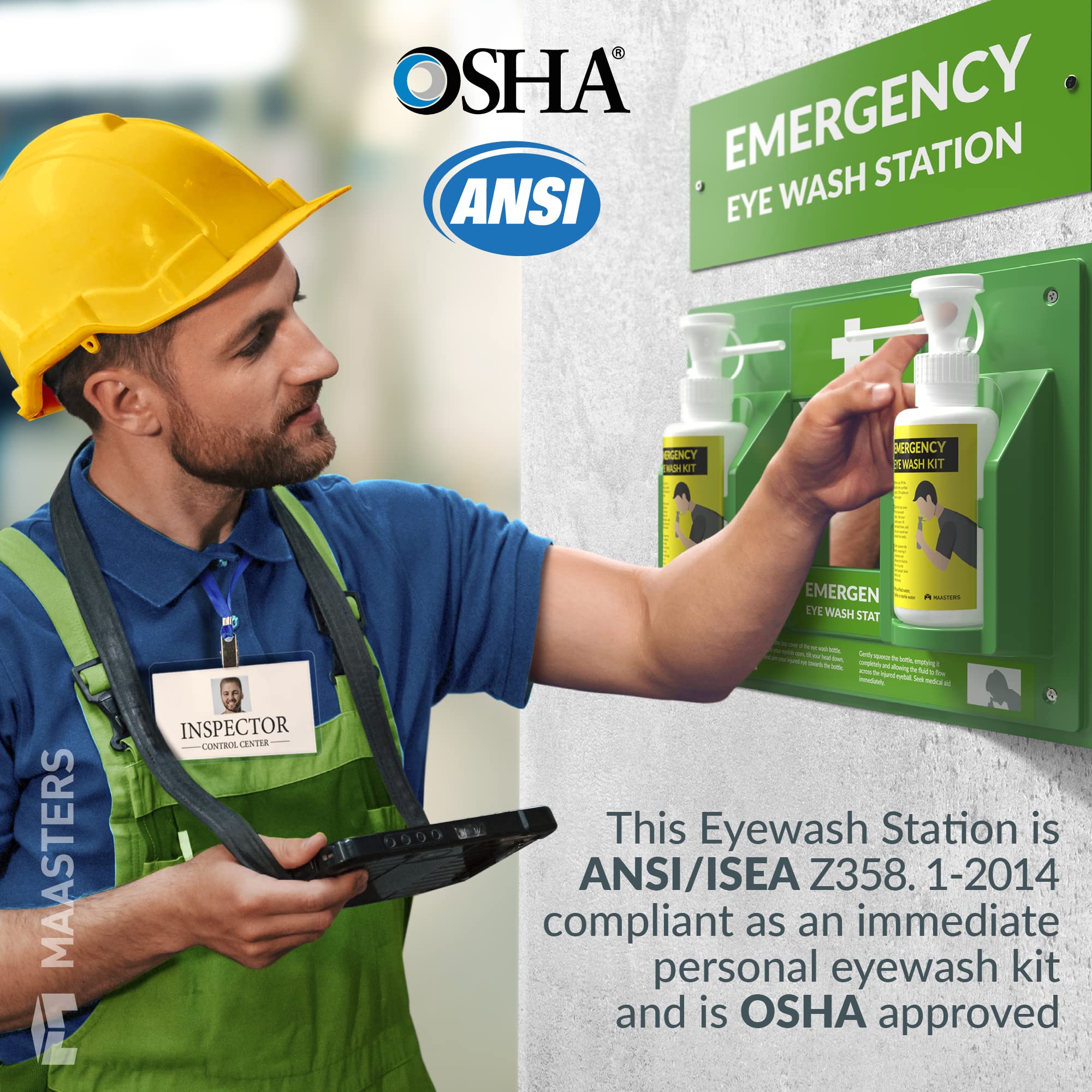 Portable Eye Wash Station Osha Approved at Luca Dana blog