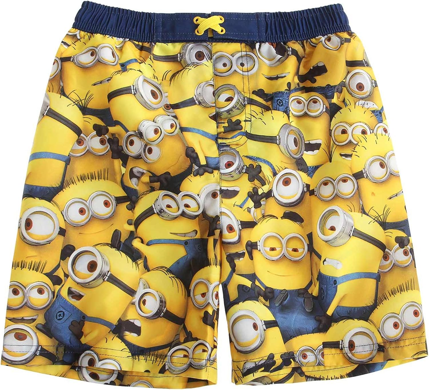 Minions Despicable Me Boys Swim short - blue - 8 yrs: Amazon.co.uk ...