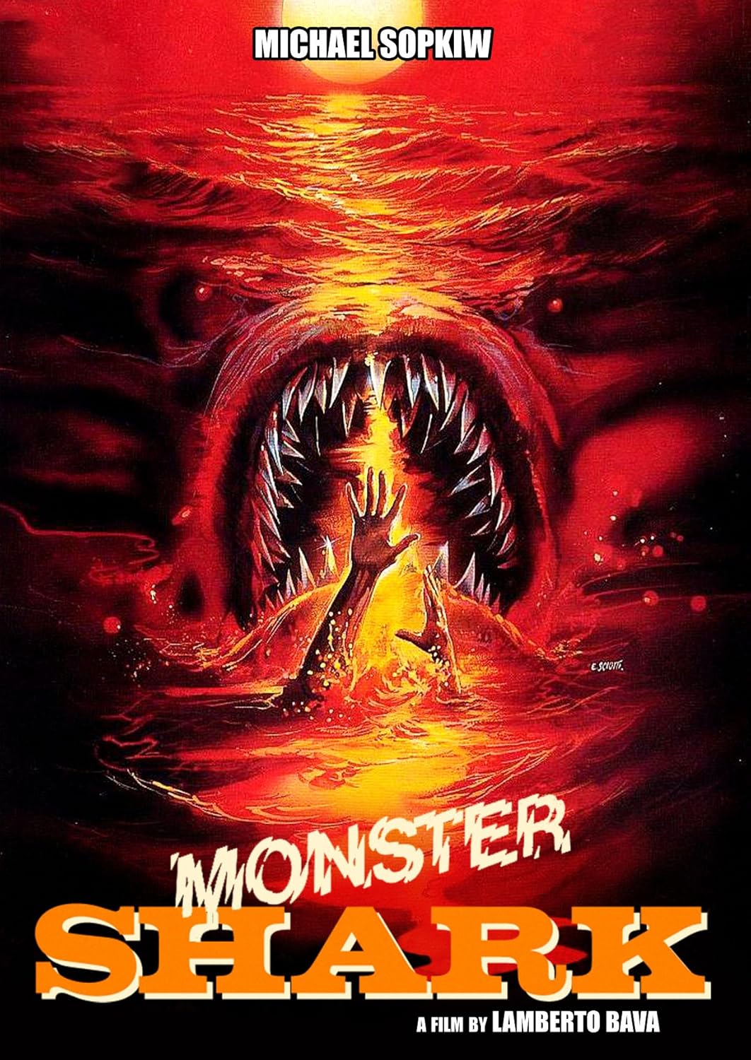 Amazon.com: Monster Shark aka Devil Fish: Lamberto Bava, Michael Sopkiw ...