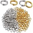 Amazon.com: Aylifu 6mm Split Rings, 600 Pieces Small Split Key Rings Double Loop Jump Rings ...