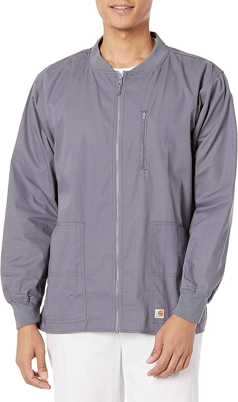 Carhartt Ripstop Men's Zip Front Scrub Jacket : Amazon.co.uk: Clothing