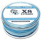 Reaction Tackle Braided Fishing Line - Pro Grade Power Performance for ...