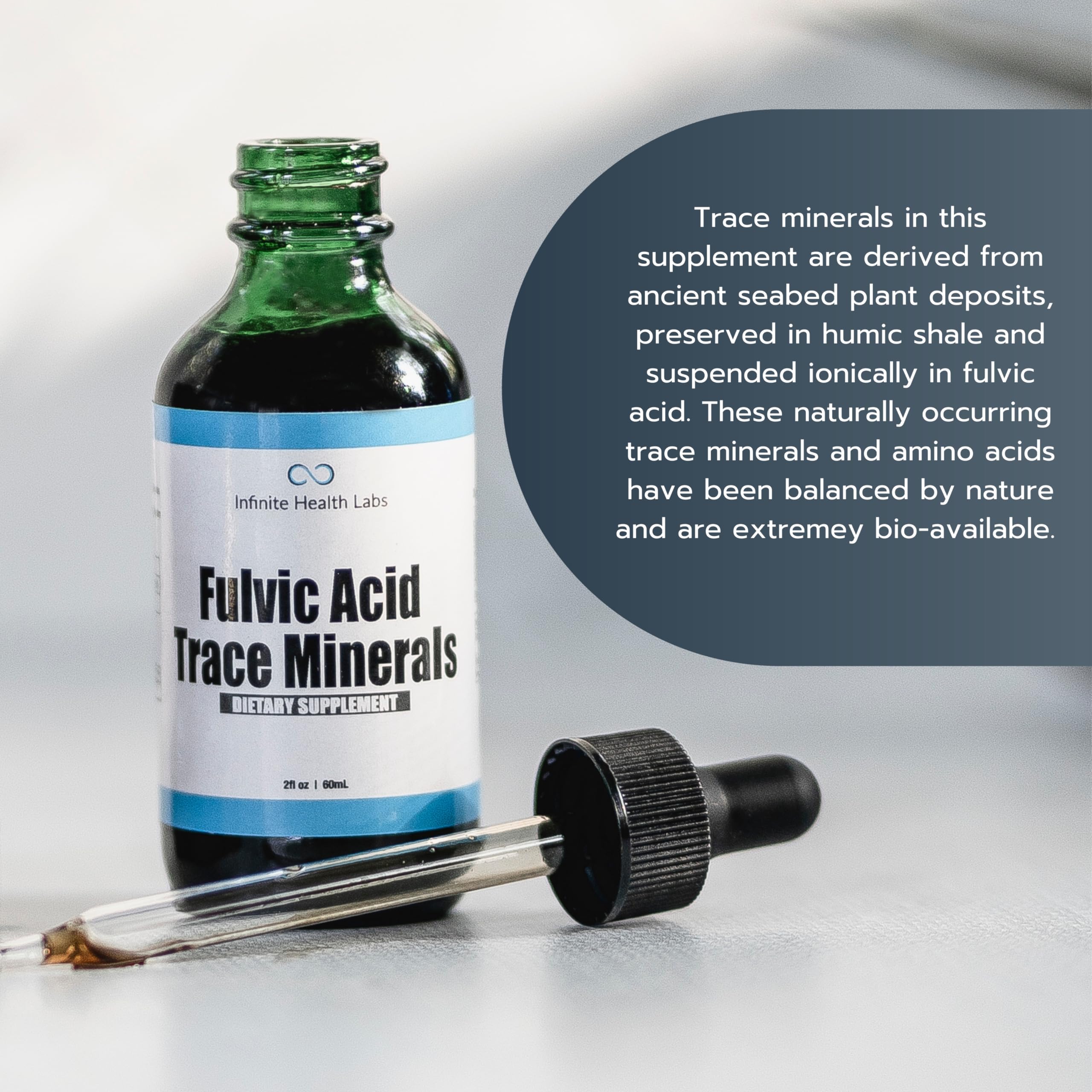 Mua Fulvic Acid Trace Minerals Supplement - 169 Servings - Humic Acid ...